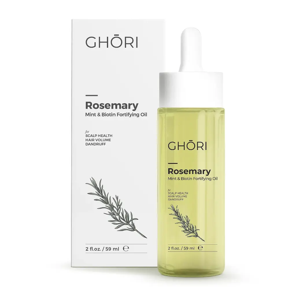 GHORI Rosemary Oil with Mint Biotin for Hair Growth & Scalp Health